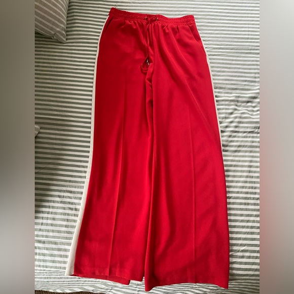 River Island | Pants & Jumpsuits | Fabulous Track Style Wide Leg Bright ...